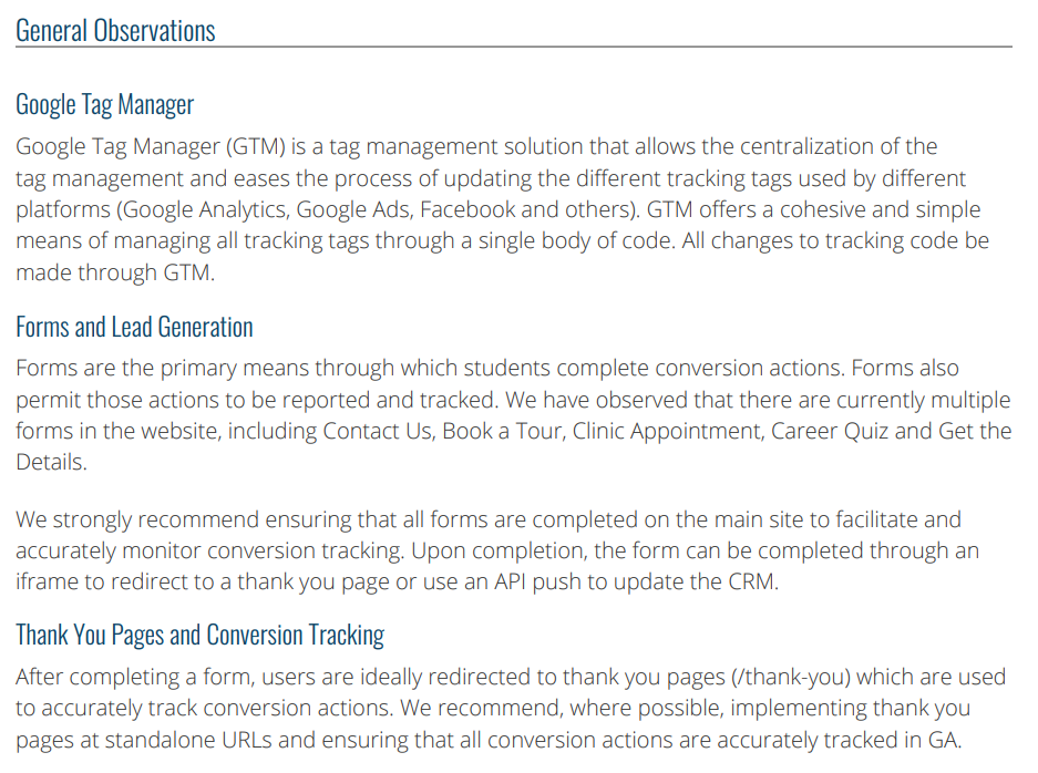 Conversion Tracking: Analyzing Prospects’ Enrollment Journey