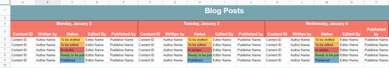 7 Top Tips for Managing a Content Calendar for Schools